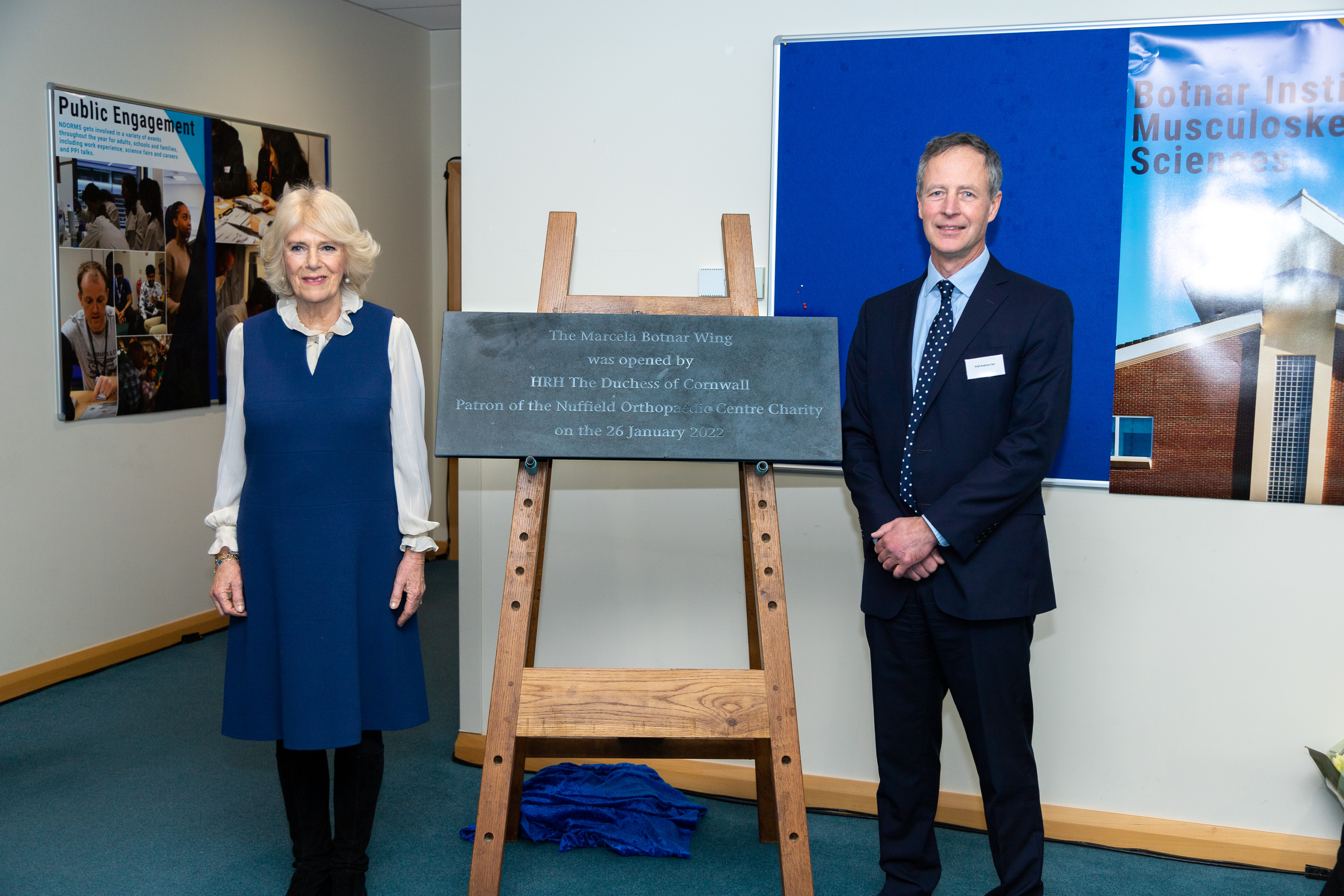 The Duchess of Cornwall opens new Marcela Botnar wing in Oxford ...