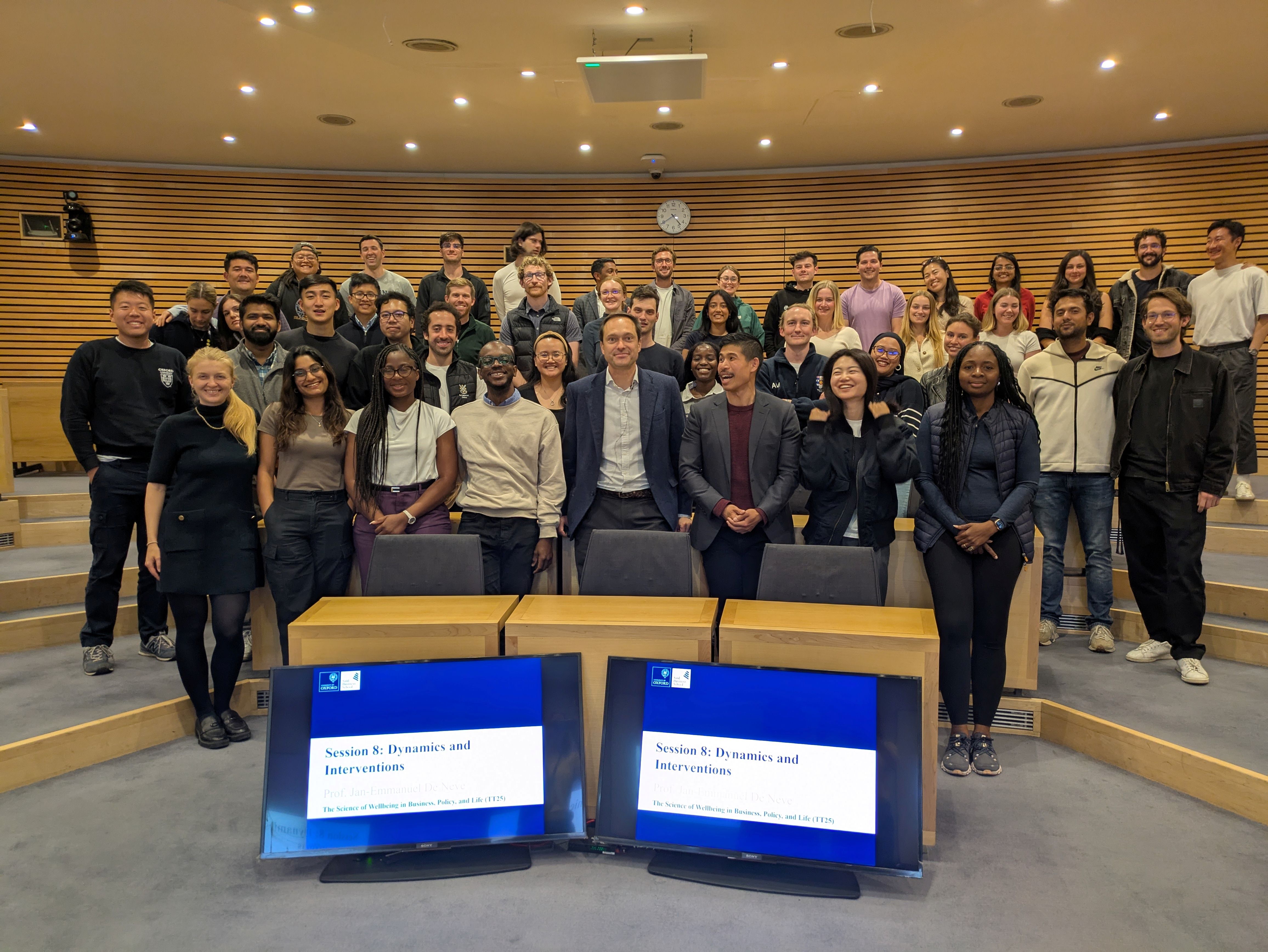 Oxford MBA students explore the science behind wellbeing in a ...