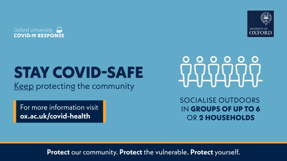 Staying COVID-safe outdoors | University of Oxford