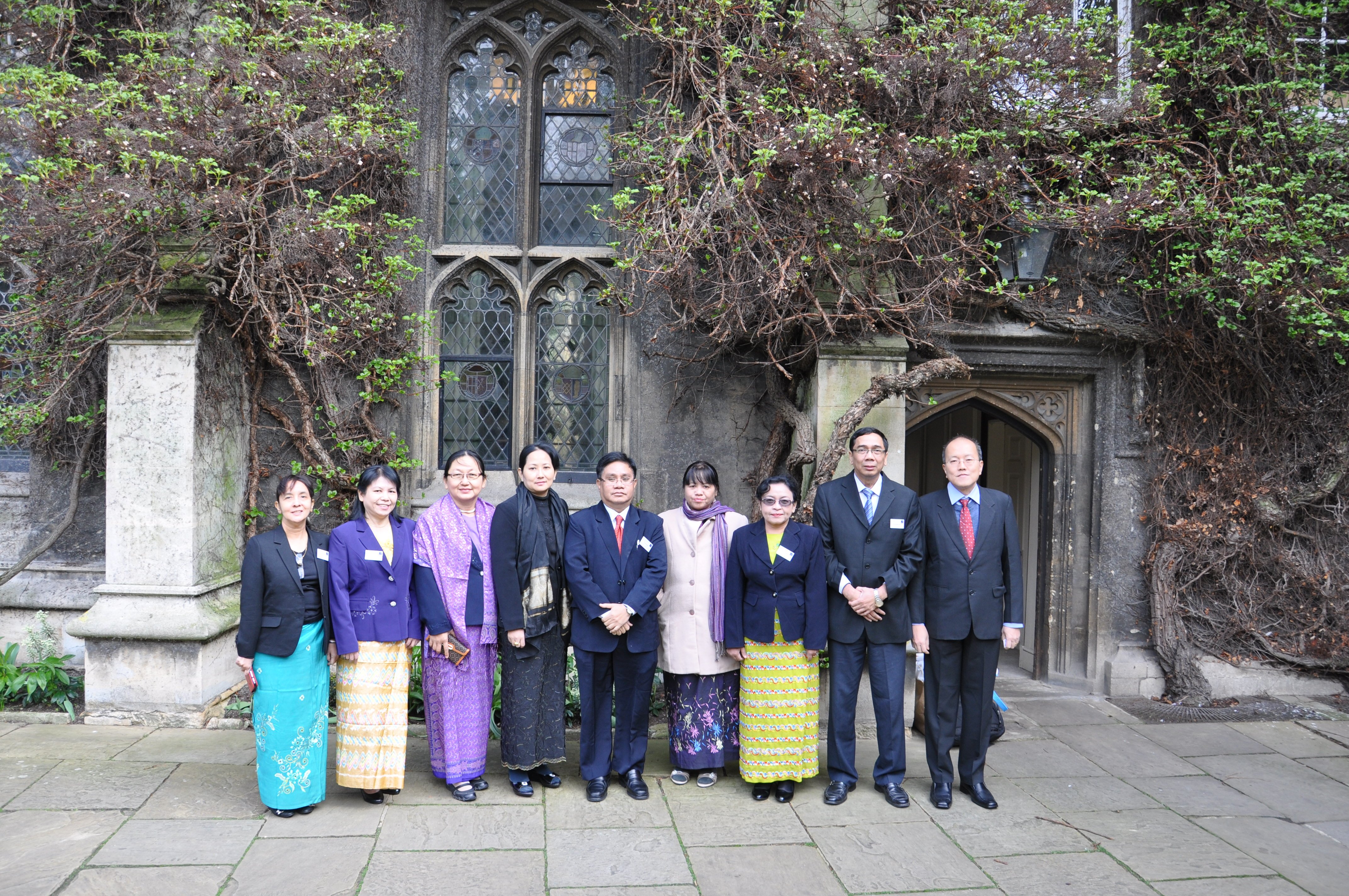 Burmese university officials visit Oxford | University of Oxford