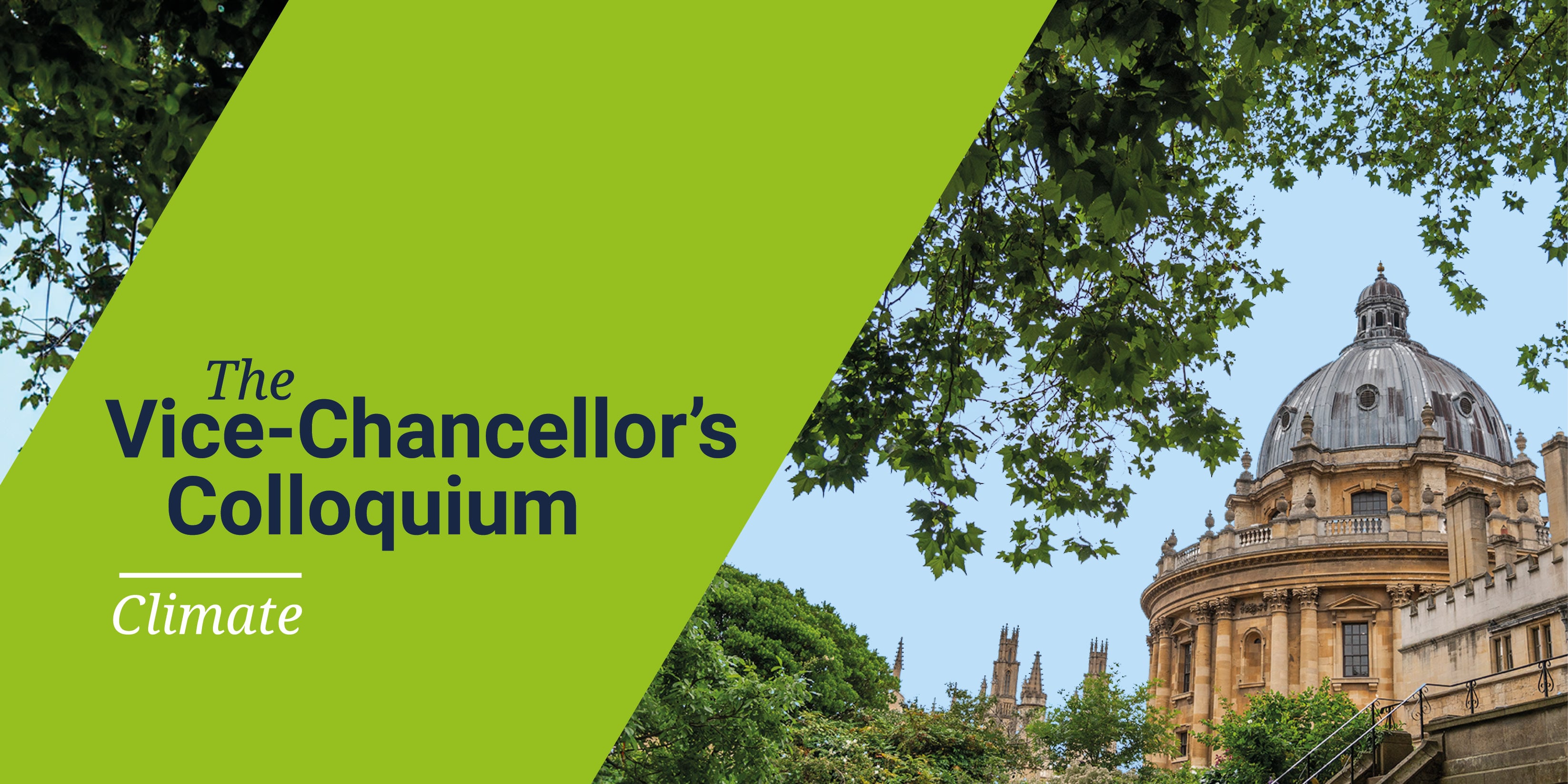 The Vice-Chancellor's Colloquium begins | University of Oxford